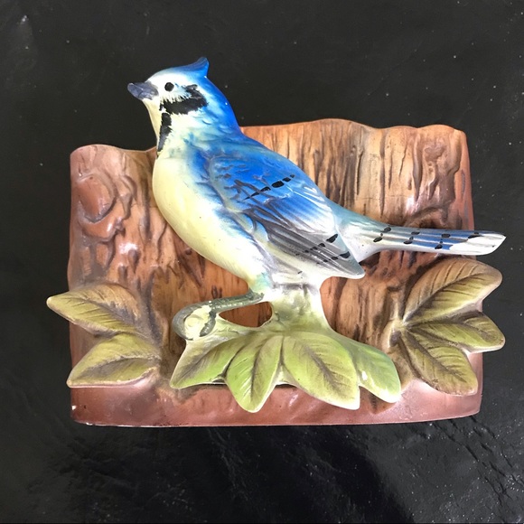 Accents | Vintage Blue Bird Ceramic Letter Holder Vintage Bird Inarco ...
